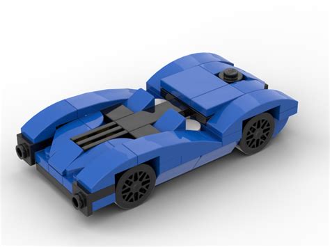 Lego Moc Retro Speedster By Somedude Rebrickable Build With Lego