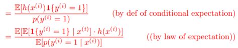 Expectation Of Conditional Probability Mathematics Stack Exchange