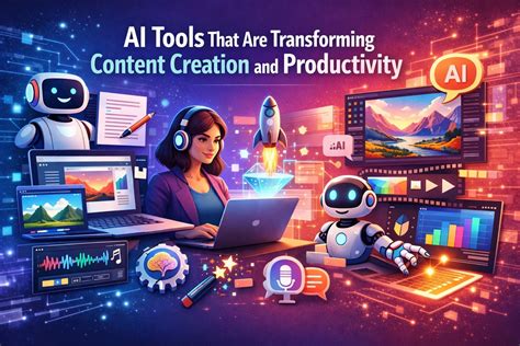 7 Powerful Ai Tools That Are Transforming Content Creation And Productivity