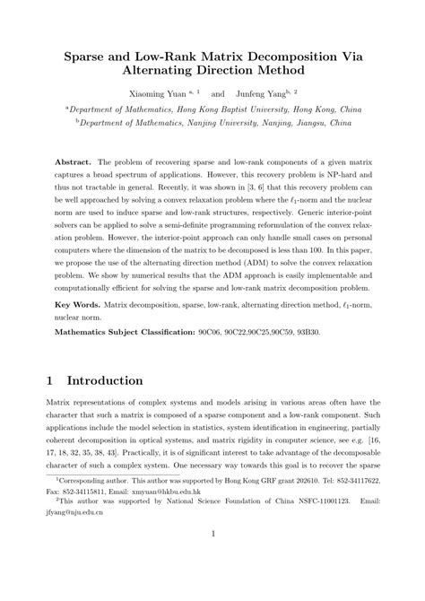 pdf transient interference and noise suppression by complex matrix