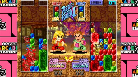 Capcom Arcade 2nd Stadium Super Puzzle Fighter Ii Turbo For Nintendo