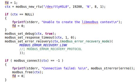 Problem Reconnecting Rtu · Issue 488 · Stephanelibmodbus · Github