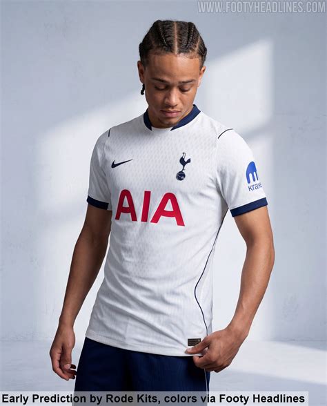 Tottenham 26 27 Home Kit Info Leaked Footy Headlines
