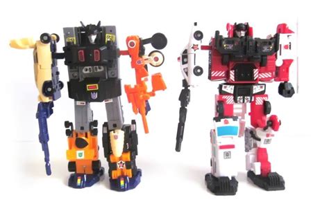 Robot Art Transformers~defensor Protectobots~g1 Combiners Kw~