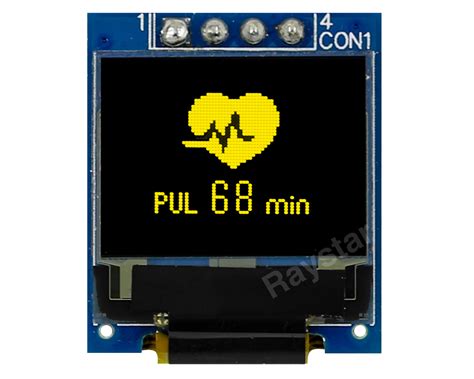Miniature Oled Display 0 66 Inch 64x48 Module Raystar