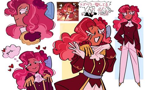 Raspberry my beloved- in 2021 | Cookie run, Raspberry cookies, Character design