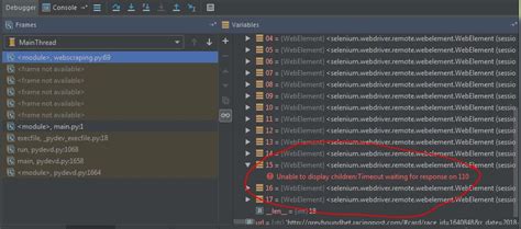 Cant Get Webdriver Element Data If Not Eye Visible In Browser
