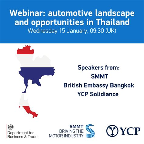 Uk In Thailand On Linkedin 🚗 Discover Opportunities In Thailands