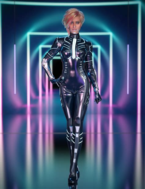 Dark Web Dive Outfit For Genesis 9 Daz 3d