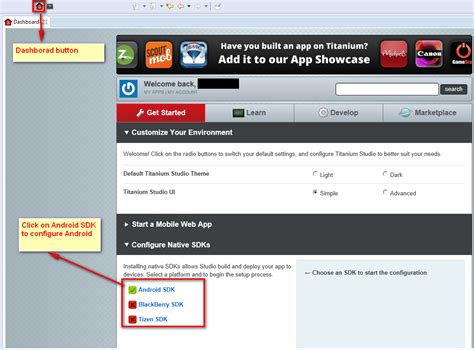 Failed To Install Android SDK In Titanium Studio Stack Overflow