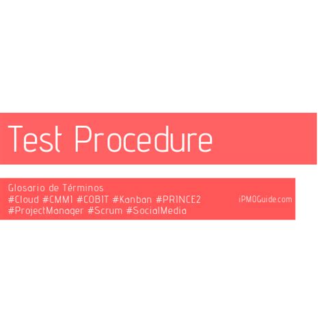 Test Procedure Ipmoguide