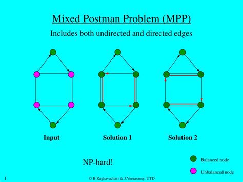 Ppt Euler Tours Postman Tours And Mixed Graphs Powerpoint