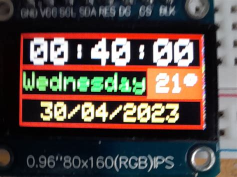 Digital Clock On Arduino Nano