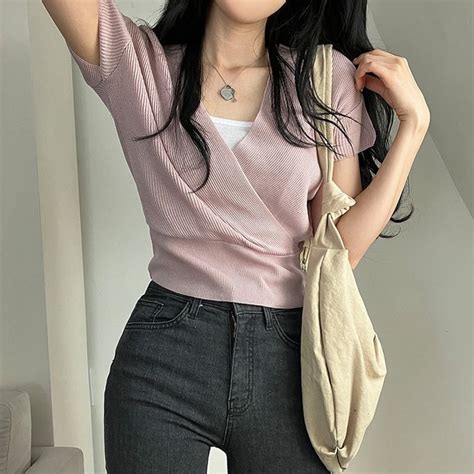 기프티박스 아무나 따라할 수 없는 패션 끝판왕 골지 패턴의 데일리 상의 모음집 ~ 📞비바 랩