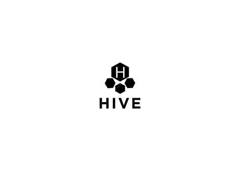 Premium Vector Hive Logo Design Vector Illustration