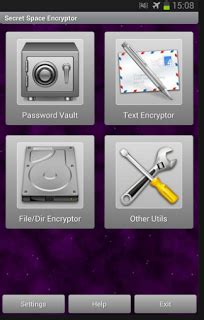 Secret Space Encryptor SSE Android Java Mac Windows Encryption Encrypt Around The Corner