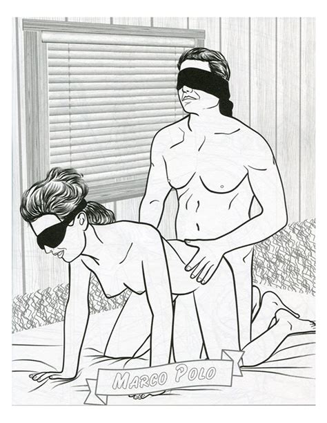 Sex Position Coloring Book B00091 05212 Lover S Lane