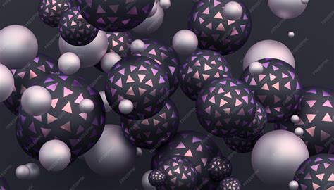 Premium Photo Abstract 3d Rendering Of Spheres