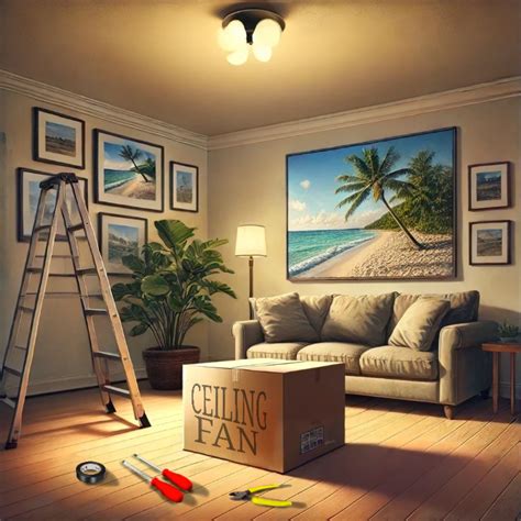 How To Install A Ceiling Fan Tampa Bay S Handyman