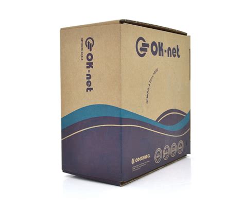 ᐉ Кабель звита пара Ok Net КПВ ВП 2х2х0 50 Utp мідь внутрішній бухта 305 м Білий 1555241848