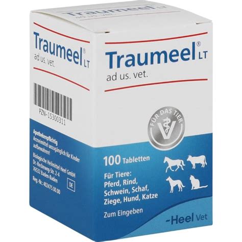 Traumeel Lt Ad Us Vet Tabletten 100 St 15300311