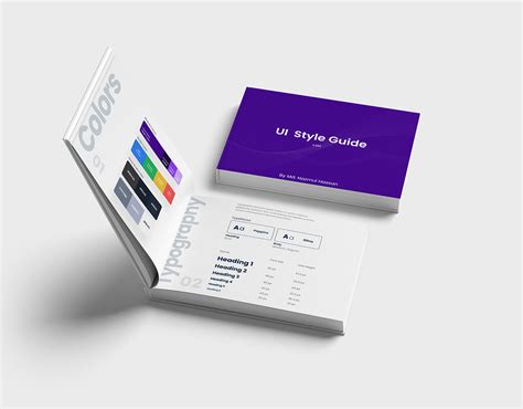 User Interface Style Guide On Behance