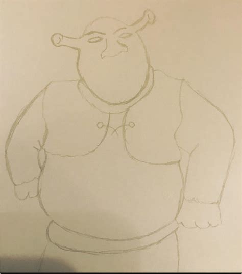 Mash Clothes Éadaí How To Draw Shrek Pp