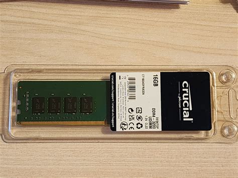 Оперативная память Crucial DDR4 16Gb 3200MHz pc-25600 (CT16G4DFRA32A ...
