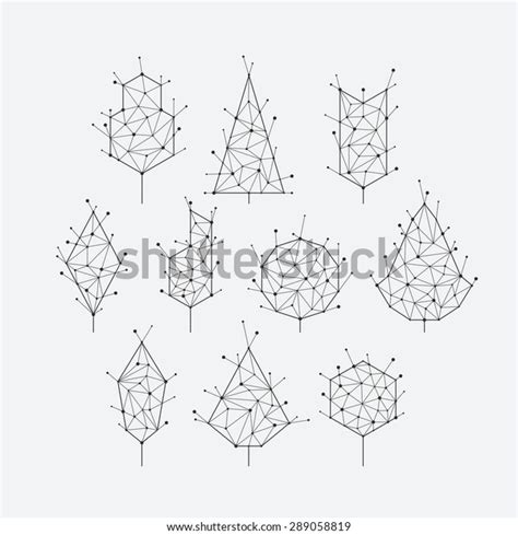 411 Monochromatic Trees Simple Stock Vectors And Vector Art Shutterstock