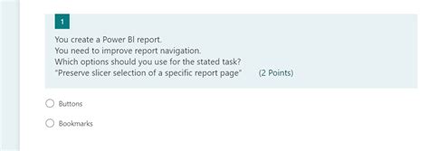 Solved You Create A Power Bi Report You Need To Improve Chegg