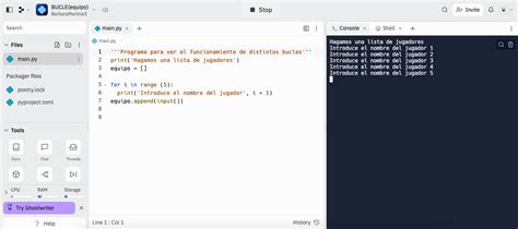Python Listas Orientación De Objetos Bucles