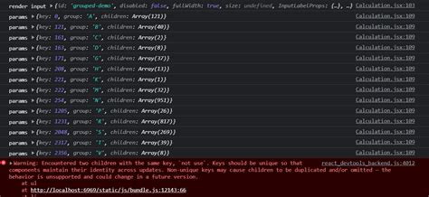 Javascript Duplicate Key On Reactr Js Component Stack Overflow