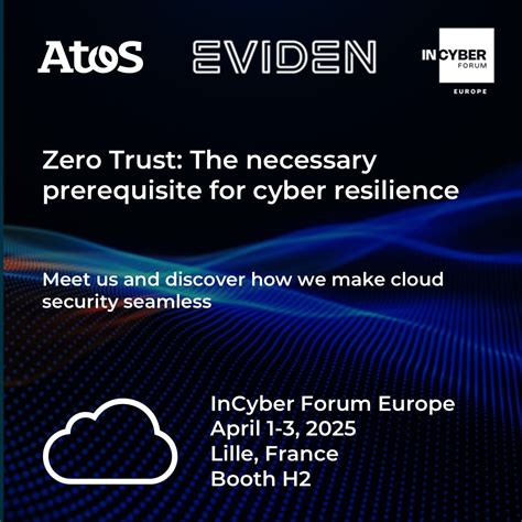 Zerotrust Iam Accessmanagement Cybersecurity Forumincyber Fic2025… Eviden
