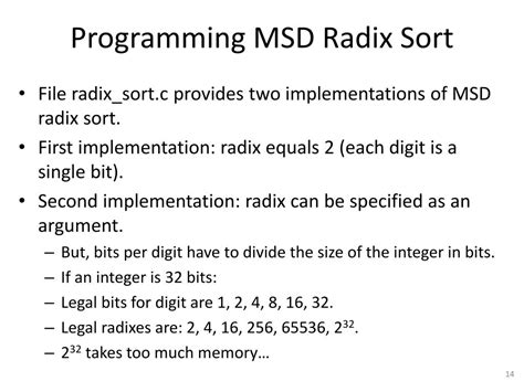 Ppt Radix Sorting Powerpoint Presentation Free Download Id1894667