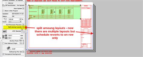 multiple views per layout using autosplit graphisoft community