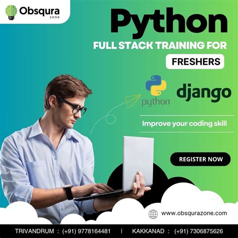 Obsqura Zone On Linkedin Pythonfullstack Python Webdevelopment Training Developer
