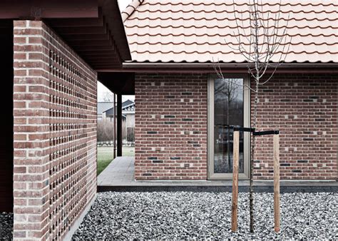 Leth And Gori Uses Clay And Plywood For Low Maintenance Brick House