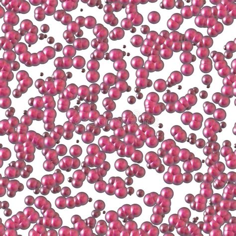 Continuous Molecular Pink Pattern Stock Illustration Illustration Of Sciential Aqua 281280618