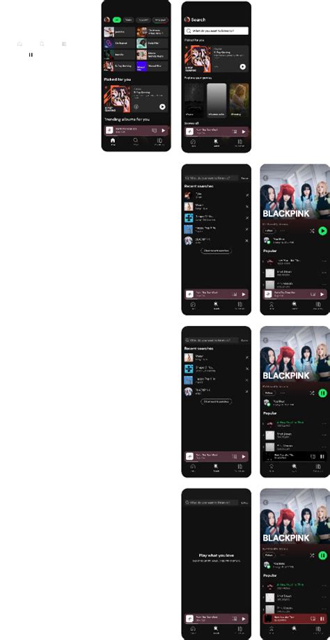 Spotify UI Clone Figma