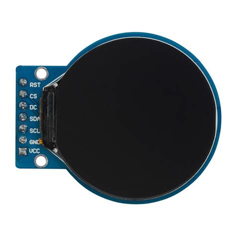 diyables 1 28 inch round circular tft lcd display module for arduino