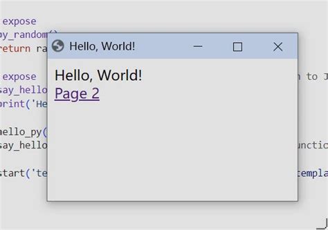 Eel A Simple Python Library For Offline Htmljs Gui Applications