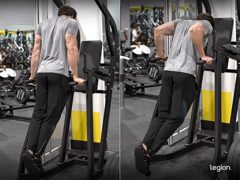Weighted Dips Chest