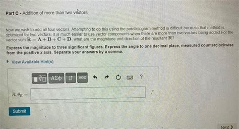 Solved Learning Goal To Use Geometric And Component