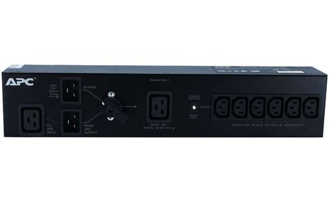 Apc Ups Bypass Switch 3000va Rackmount Iec Input Output