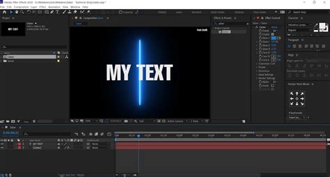 How To Use Saber In After Effects To Create A Virtual Light Source Webdew