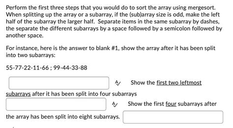 solved perform the first three steps that you would do to