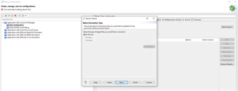 Not Able To Select Emulator As Target In CrossCore Embedded Studio Q A CrossCore Embedded