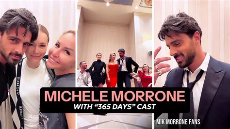 Michele Morrone At A Photo Shoot With The 365 Days Cast Youtube