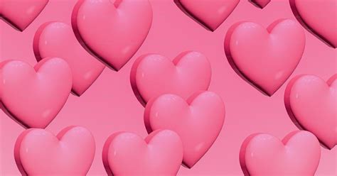 분홍색 배경에 분홍색 하트 무리 사진 Unsplash의 배경 화면 이미지