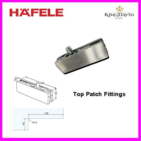 Hafele Top Patch Fittings Stainless Steel Matt Shopee Philippines